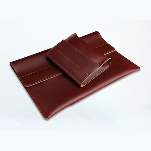 New Handmade Leather Laptop Case S031 – LEATHERETRO